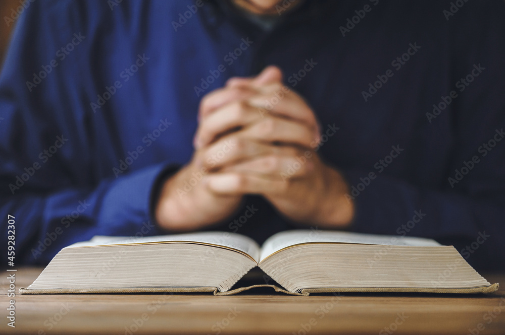 Christian Men Praying