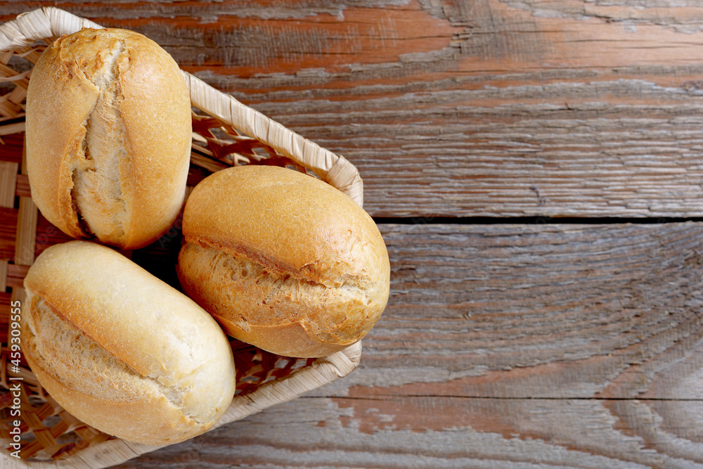 Loaves of small buns Stock Photo | Adobe Stock