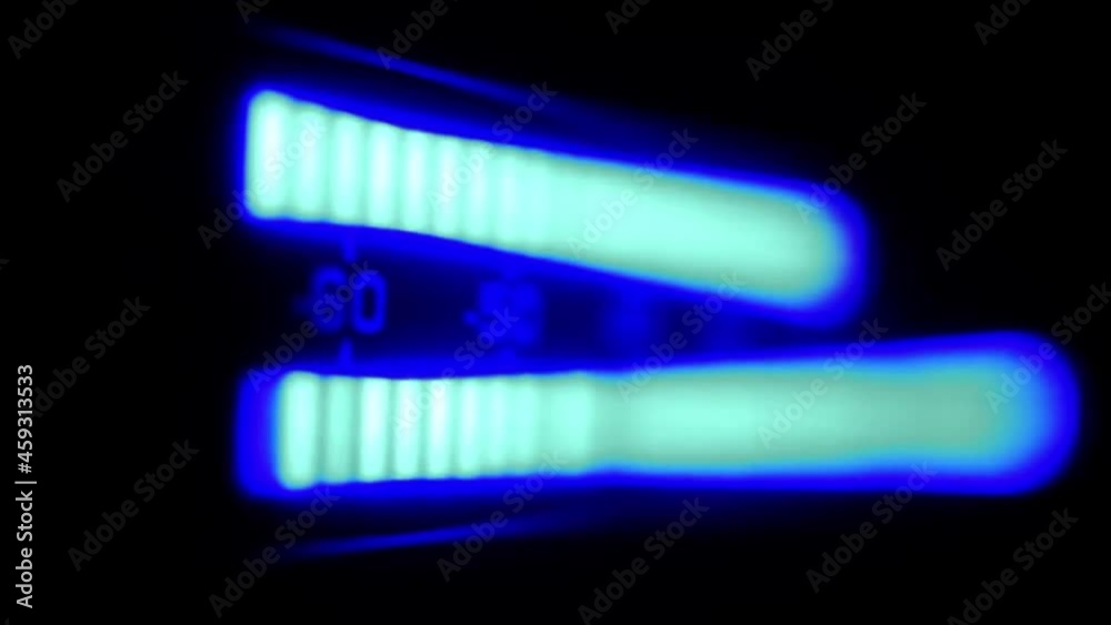 3D render of a sound spectrum of a musical scale. Sound graphic ...