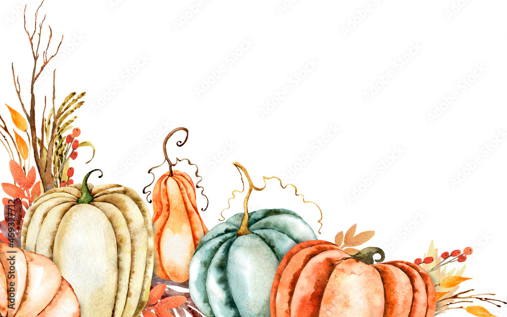 Pumpkin Patch Border