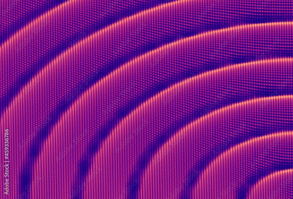 Wavy background of water ripple made of particles. Stock Vector | Adobe ...