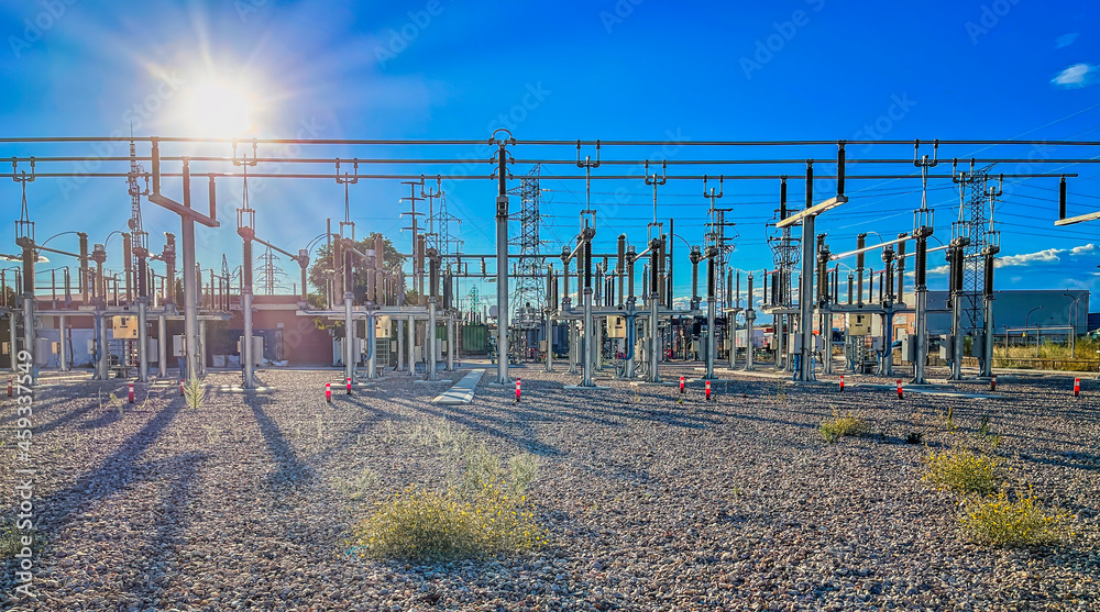 electricity transformation centre, power station, electricity ...