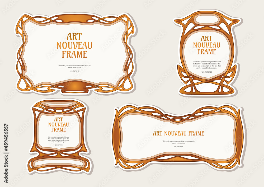 Label, decorative frame, border. Element for design. Template for ...