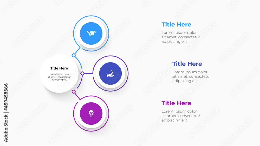 Poster Flow chart infographic slide – Wall Art | UkPosters