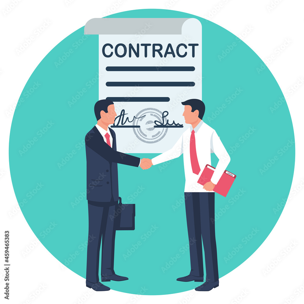 Partnership Agreement Clipart