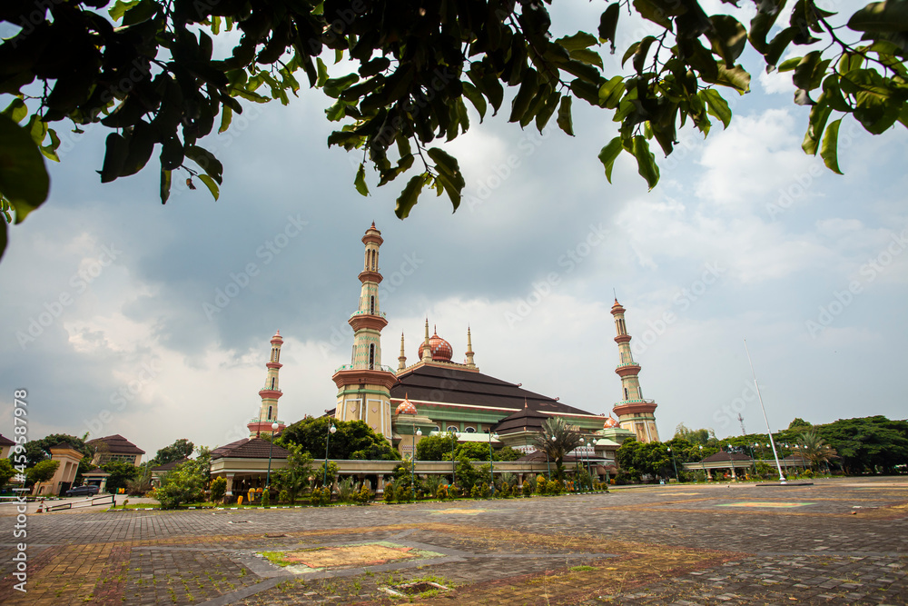 Masjid Raya Al-Bantani, The Great Mosque of Banten Province. Landmark ...