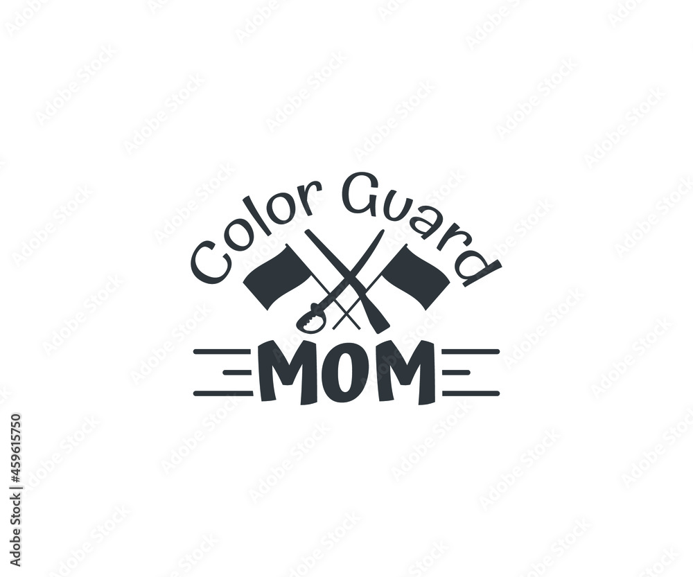 Color Guard SVG File, Color Guard Mom SVG, Marching Band Svg, Band ...