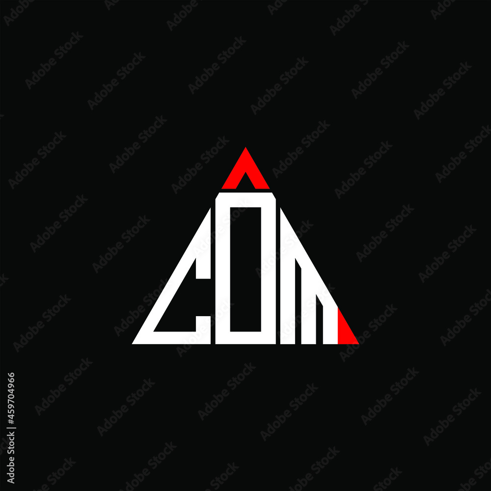 CDM letter logo creative design. CDM unique design, COM letter logo ...