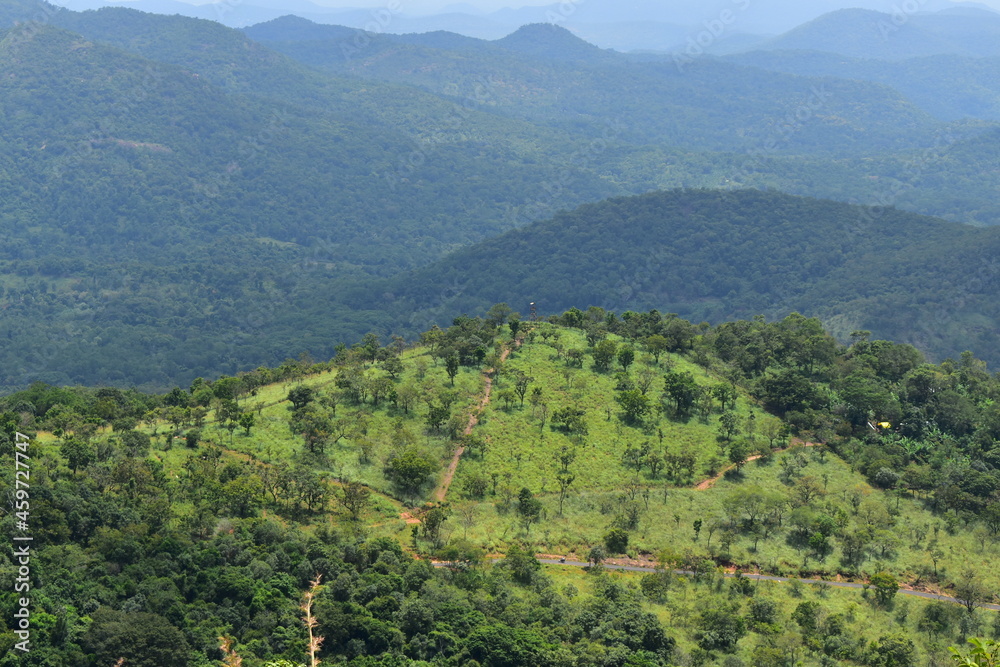 Sirumalai Peak, Vellimalai Sivan Temple Stock Photo | Adobe Stock