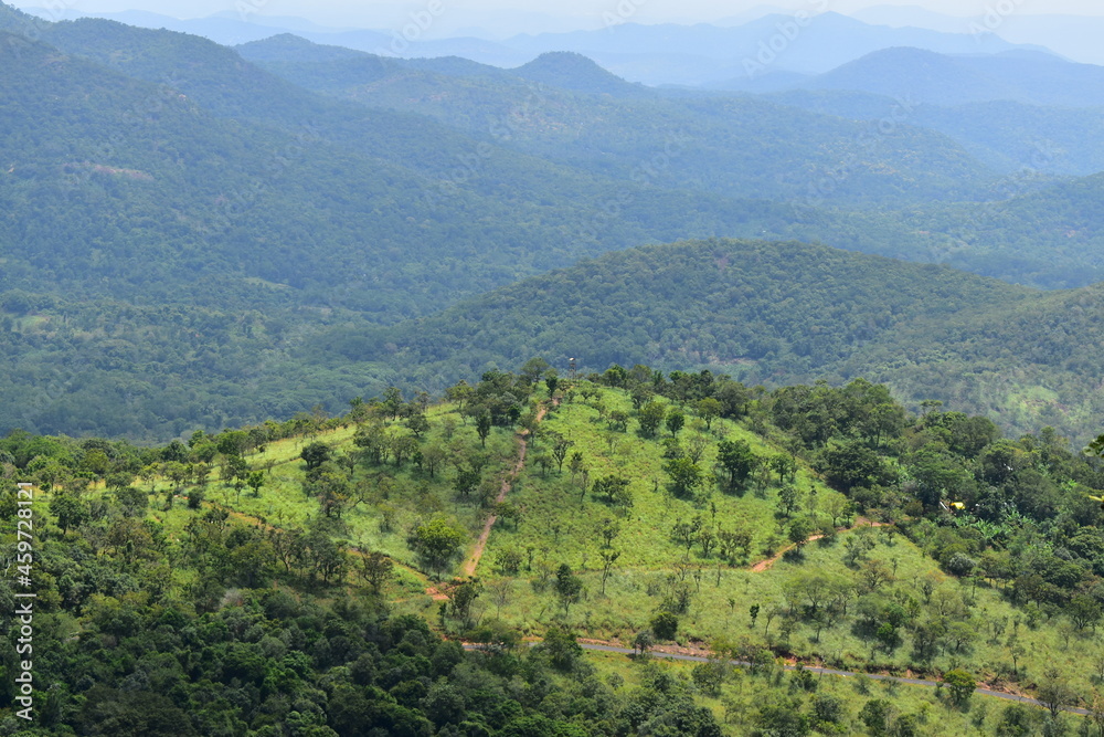 Sirumalai Peak, Vellimalai Sivan Temple Stock Photo | Adobe Stock