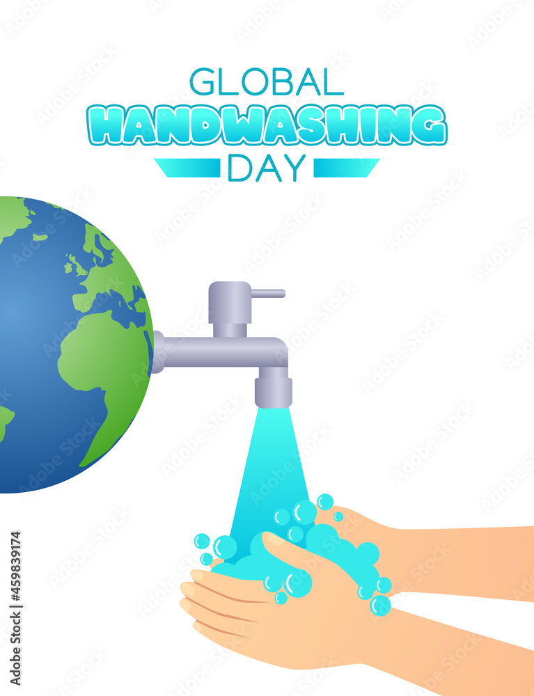 vector graphic of global handwashing day good for global handwashing ...