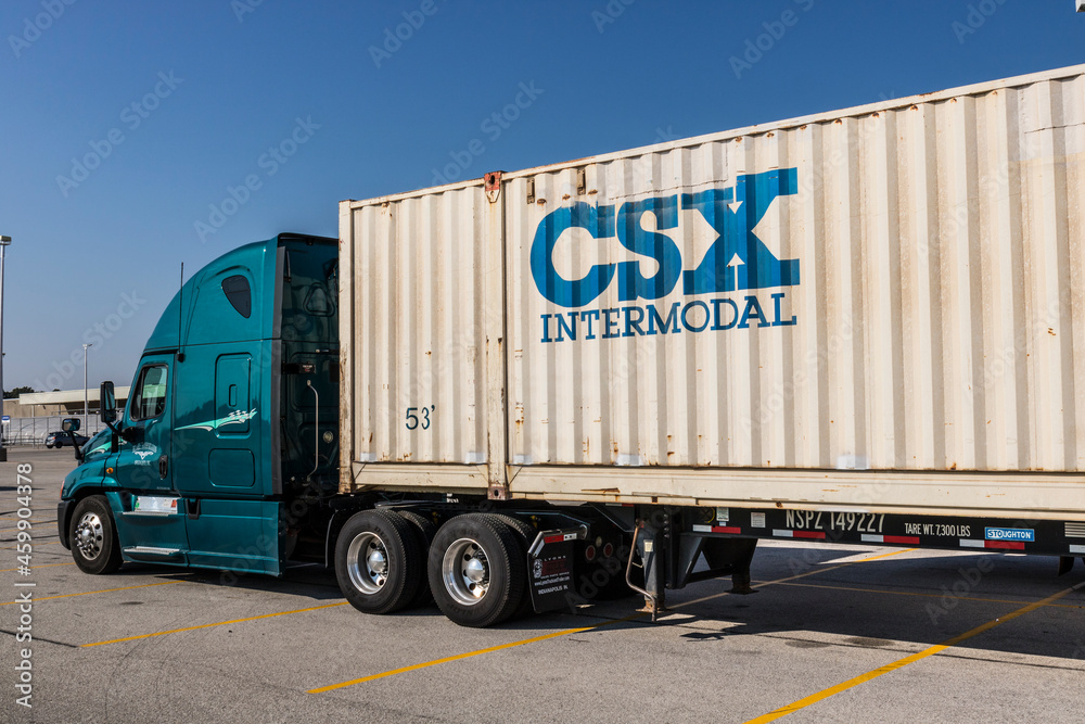 CSX Intermodal Truck. CSX Intermodal utilizes two modes of delivery ...