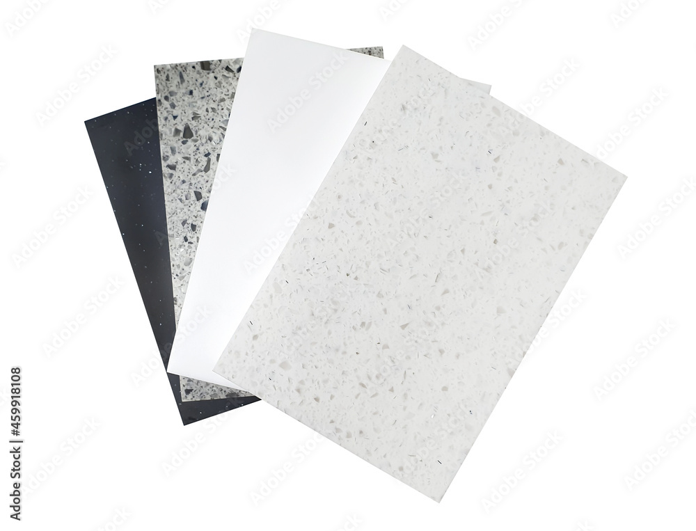samples of acrylic artificial stone or quartz stone for countertops ...