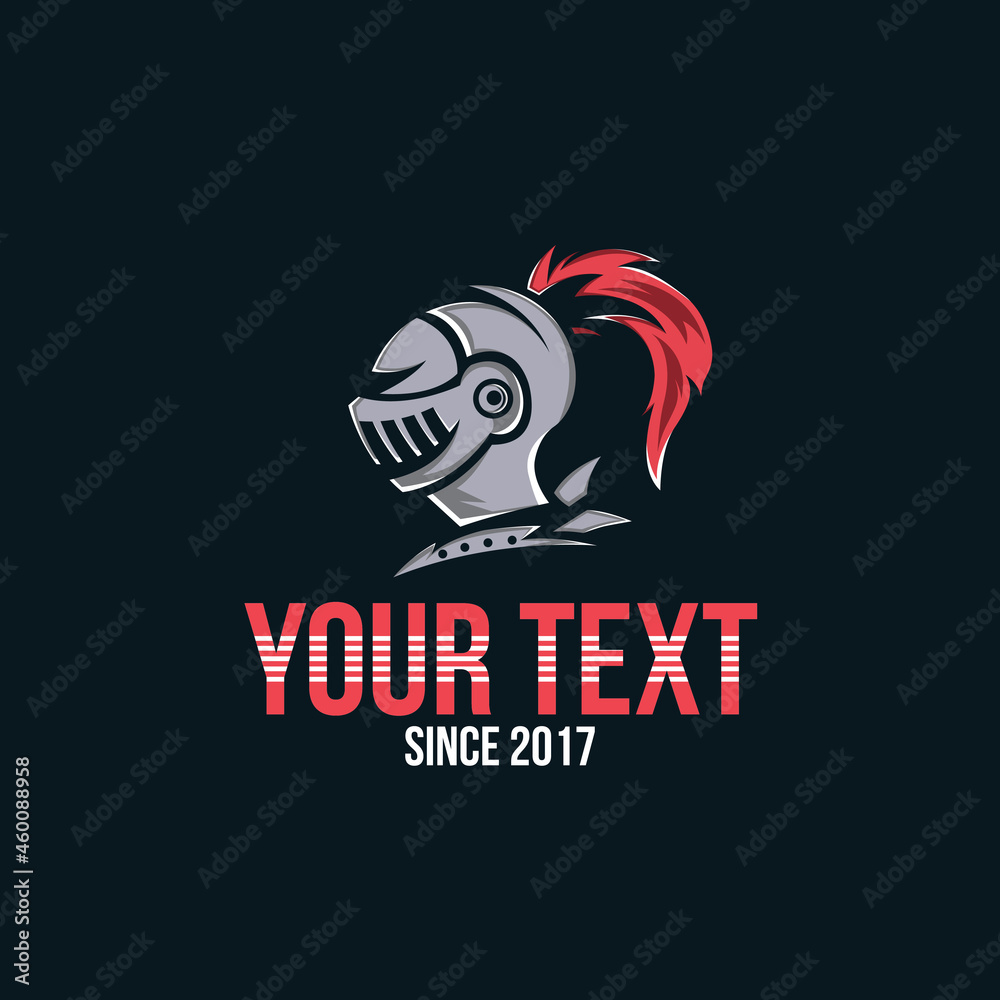 Knight logo, Knight head warrior for esports gamer logo Stock Vector ...
