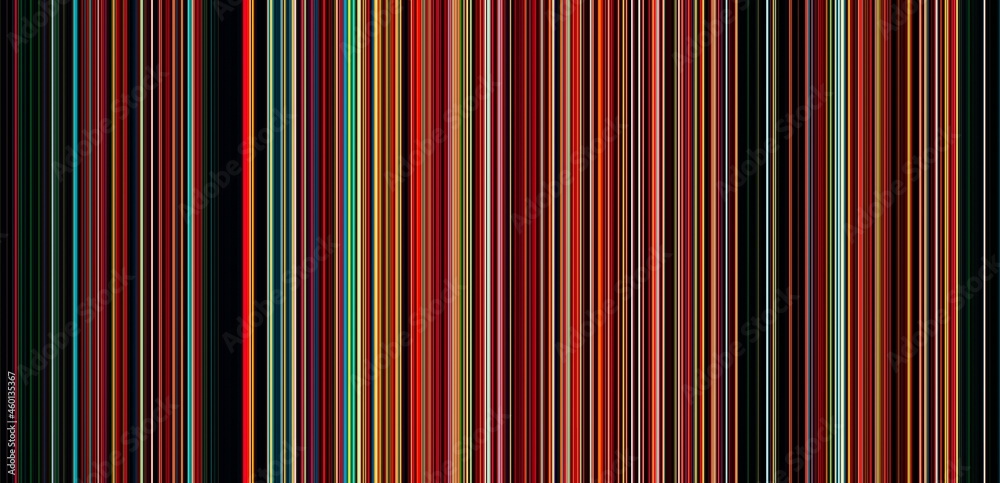 An Illustration of a Multi Coloured Barcode, Showing a Vibrant Row of ...