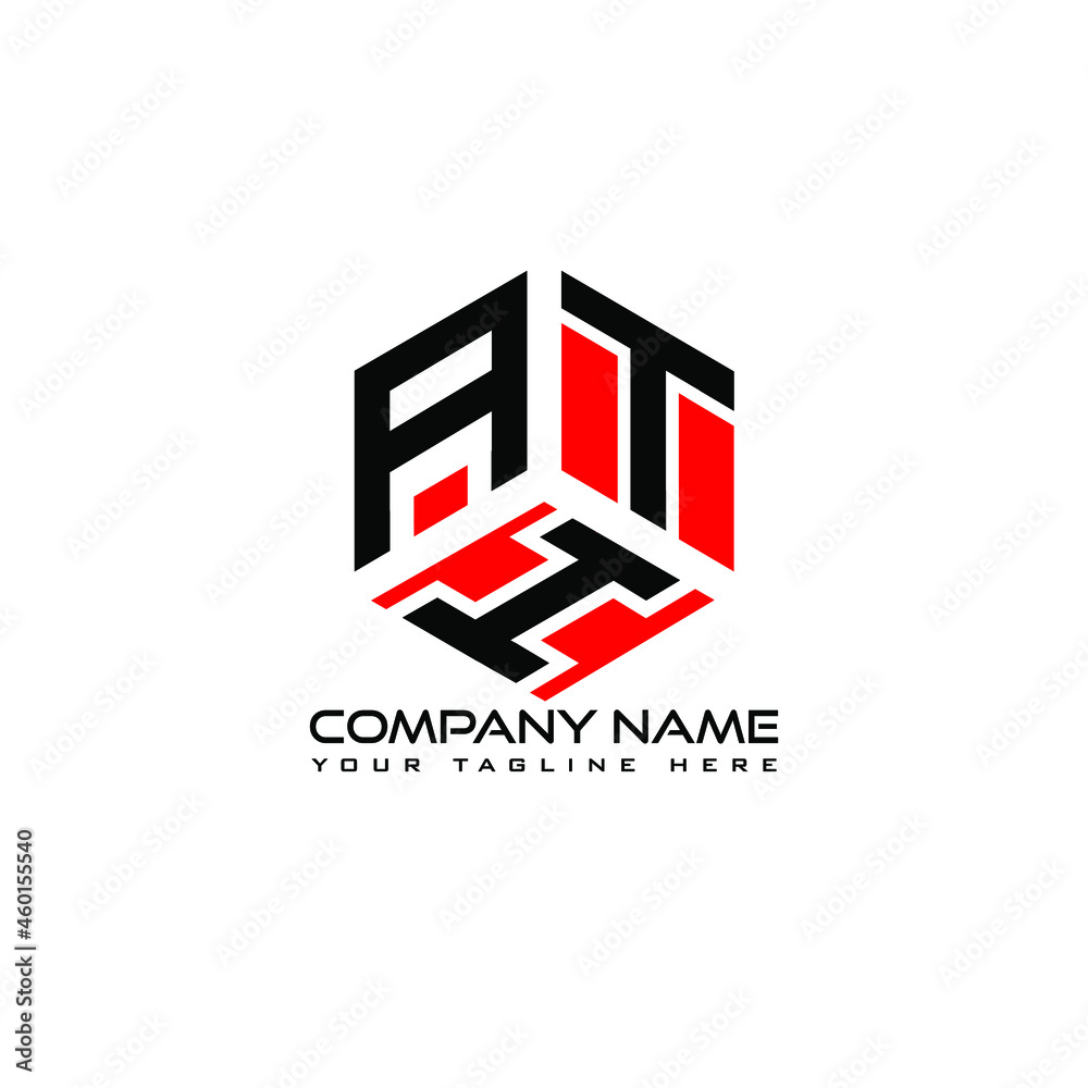 ATI letter logo design on white background.ATI creative initials letter ...