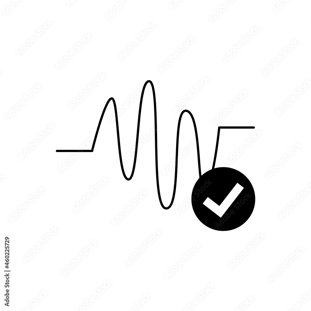 Modern technology for recognizing owner speech. Sound wave icon and ... Modern technology for recognizing owner speech. Sound wave icon and ...