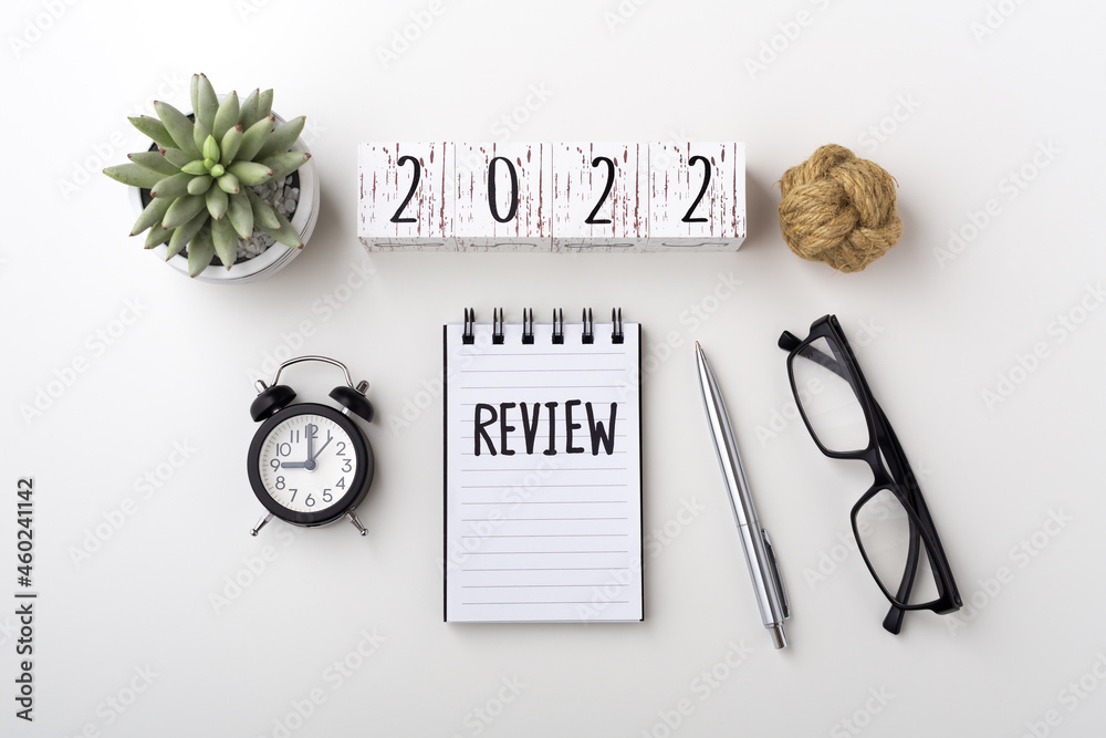 Review and assessment 2022 concept Stock Photo | Adobe Stock
