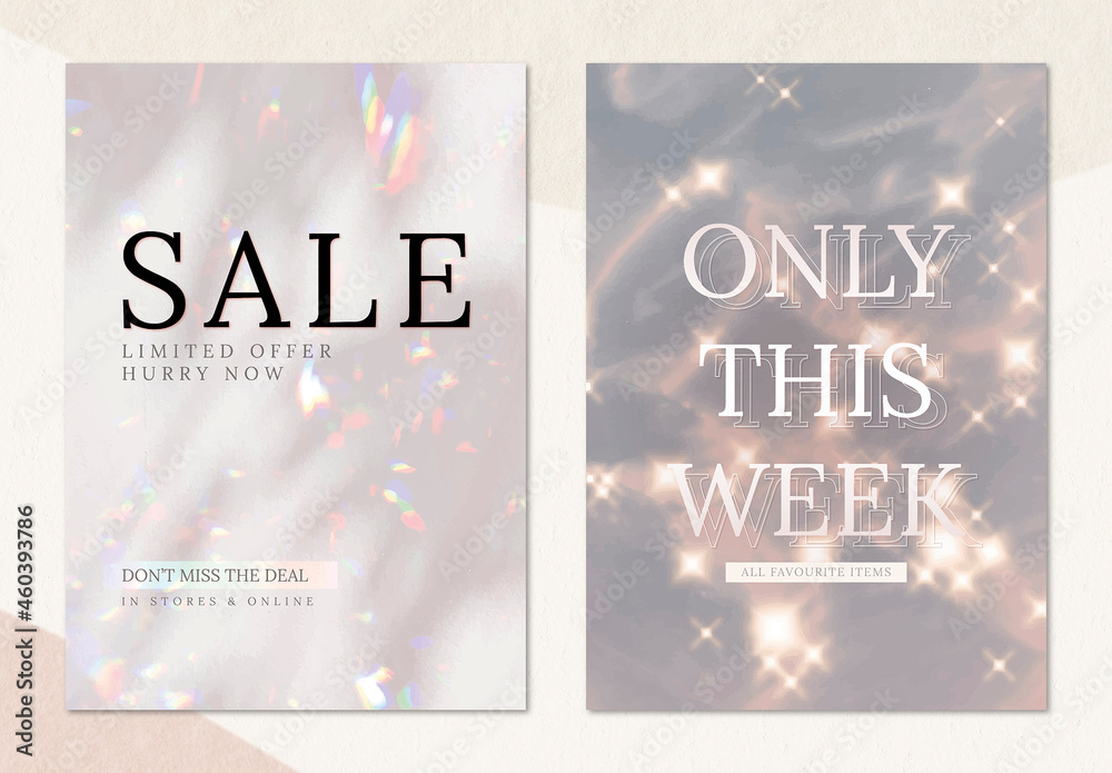 Shop Poster Editable Template Stock Template | Adobe Stock