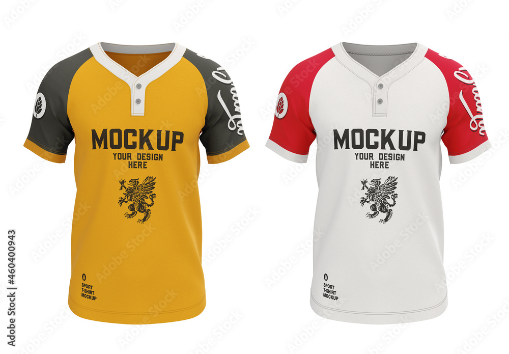 Baseball Jersey Mockup Stock Template | Adobe Stock
