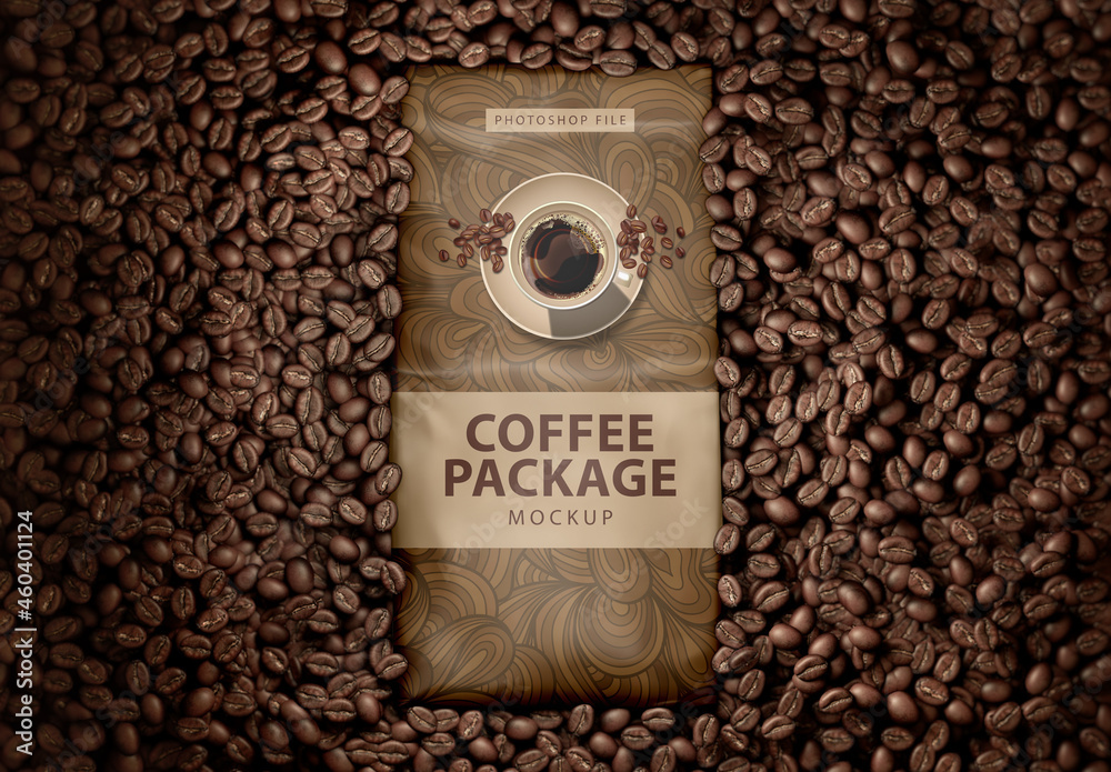 Coffee Package Stock Template | Adobe Stock