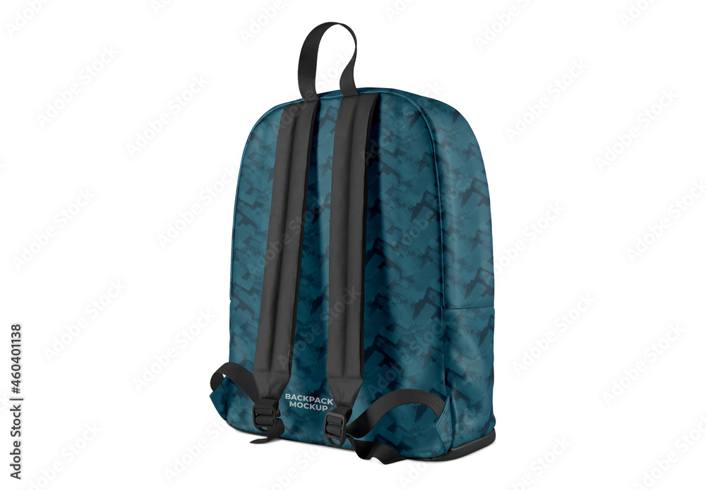 Backpack Mockup - Front View Stock Template | Adobe Stock