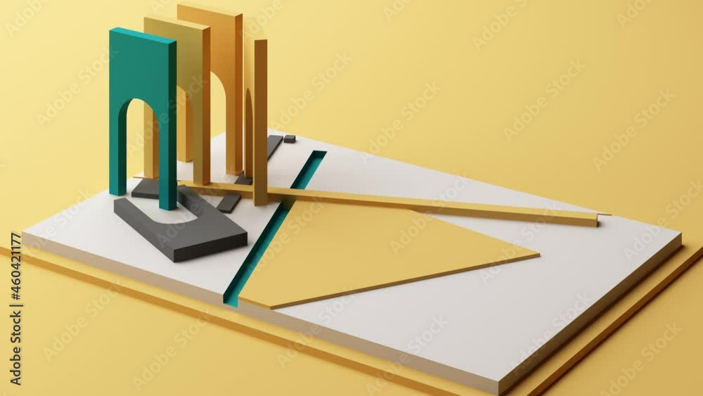 abstract geometric pattern that are arranged with geometric shapes in ...