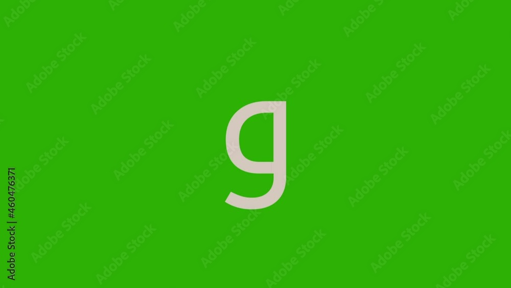 Animated Arabic alphabet "Wau" for learning and education - Arabic ...