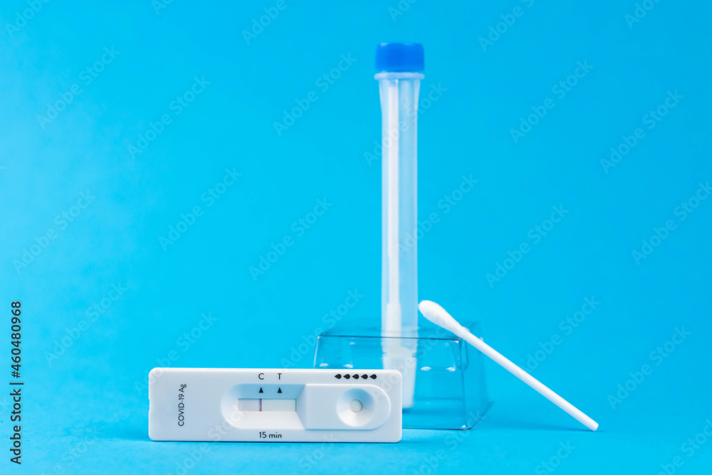 Express antigen test for coronavirus covid 19 self-check at home ...