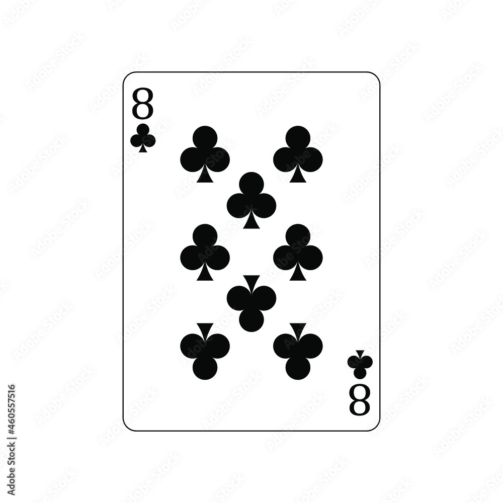 Cards rummy symbols, Vector illustration poker card symbols. Card ...