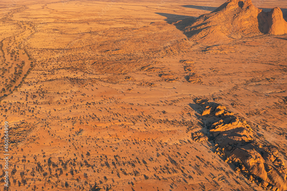 Beautiful natural landscape of Namib Desert. The region with the lowest ...