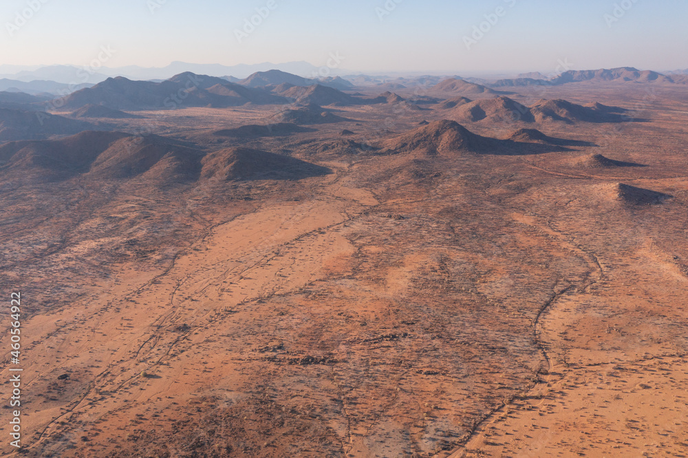 Beautiful natural landscape of Namib Desert. The region with the lowest ...