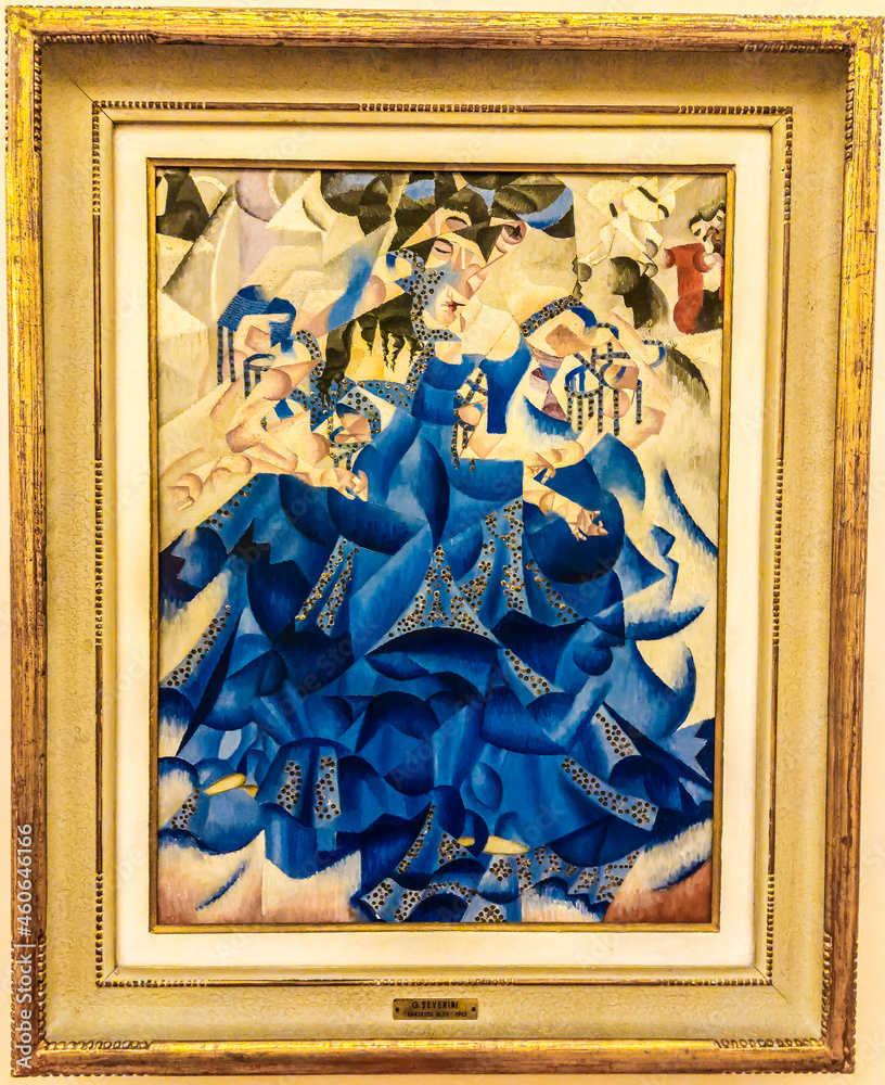 Gino Severini Blue Dancer