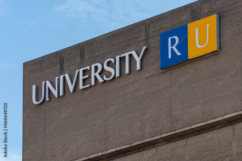 Ryerson University Logo or Sign in Toronto Canada Stock Photo | Adobe Stock