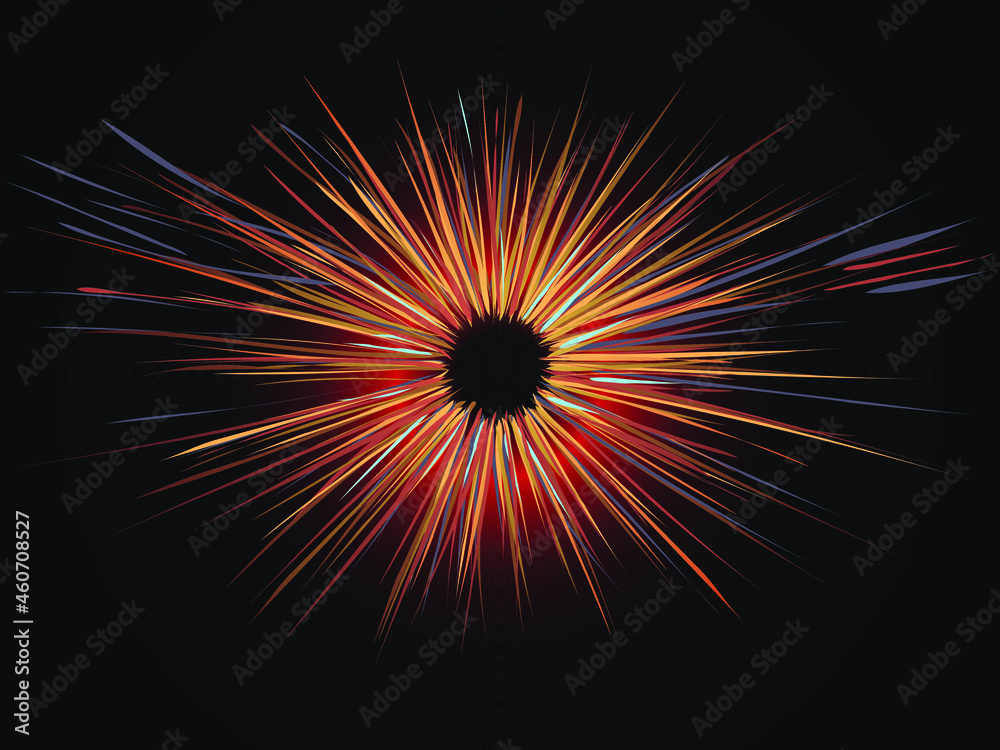 vector illustration depicting an abstract background in the form of a ...