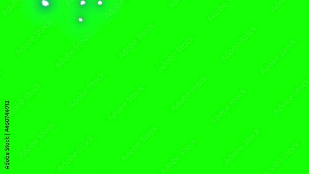 Flash FX ELECTRIC Transition pack on the green screen background. 4K ...