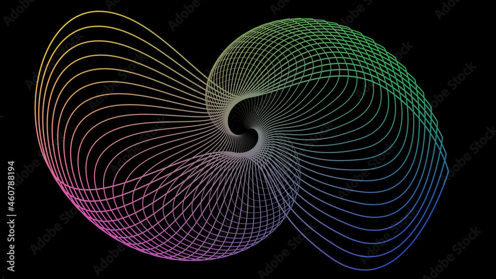 Line movement motion background. Abstract line rotate motion background ...