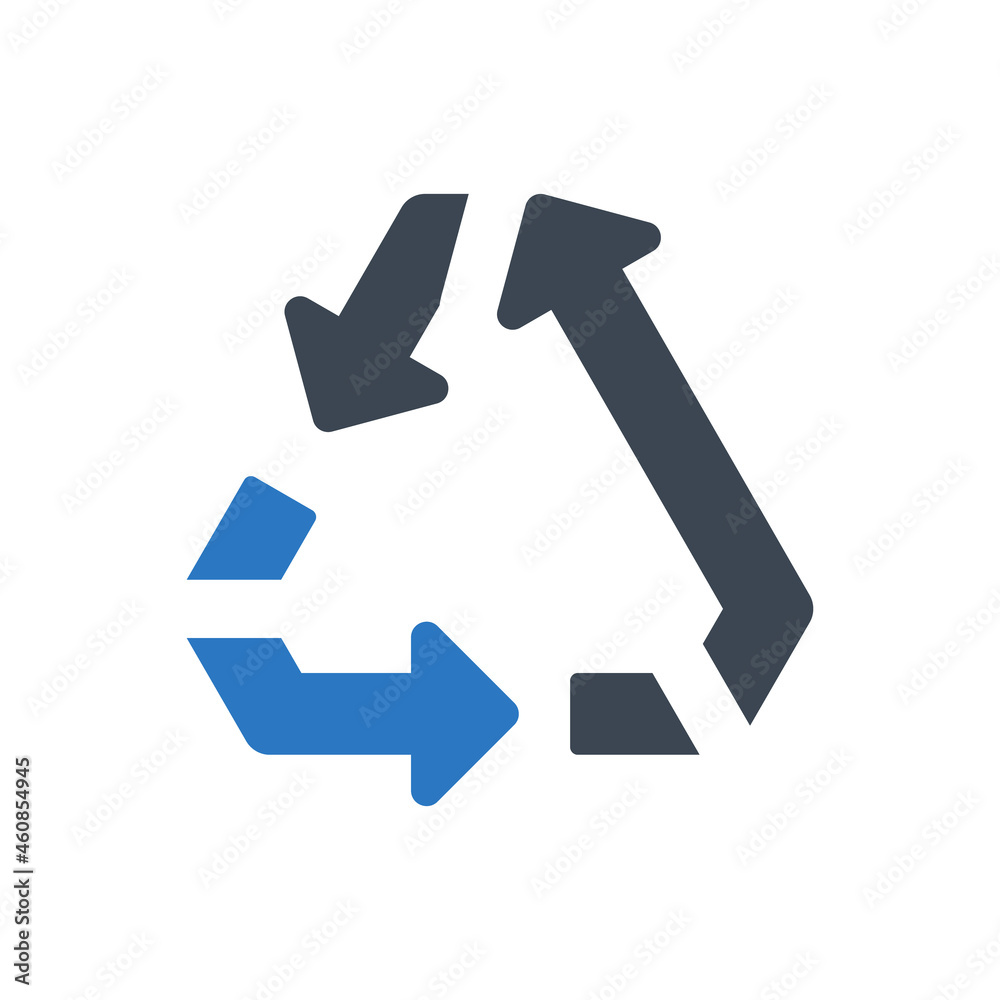 Reuse icon Stock Vector | Adobe Stock