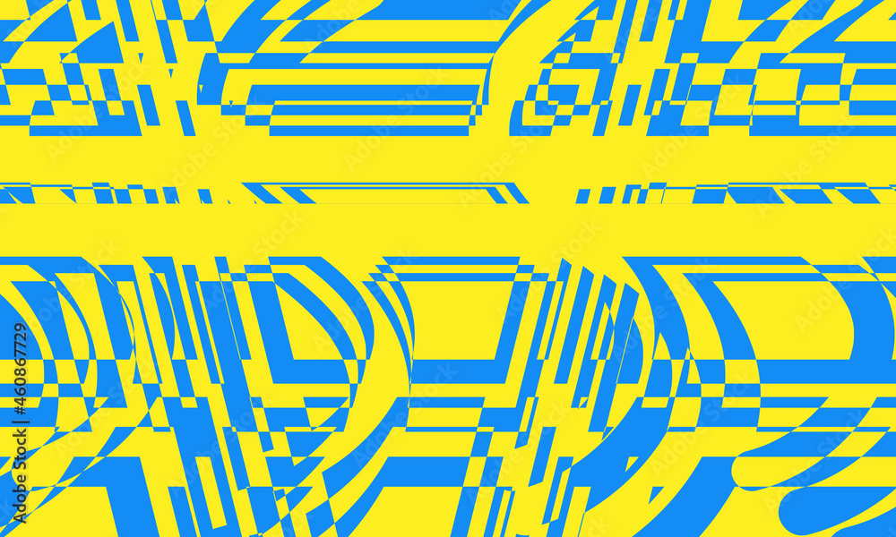 original patterns in the style of op-art alien and enchanting Stock ...