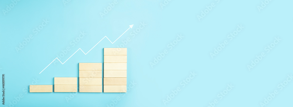 Business growth, development plan concept and business analytics ...