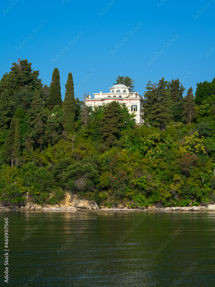 Old Mansion in corfu Stock Photo | Adobe Stock