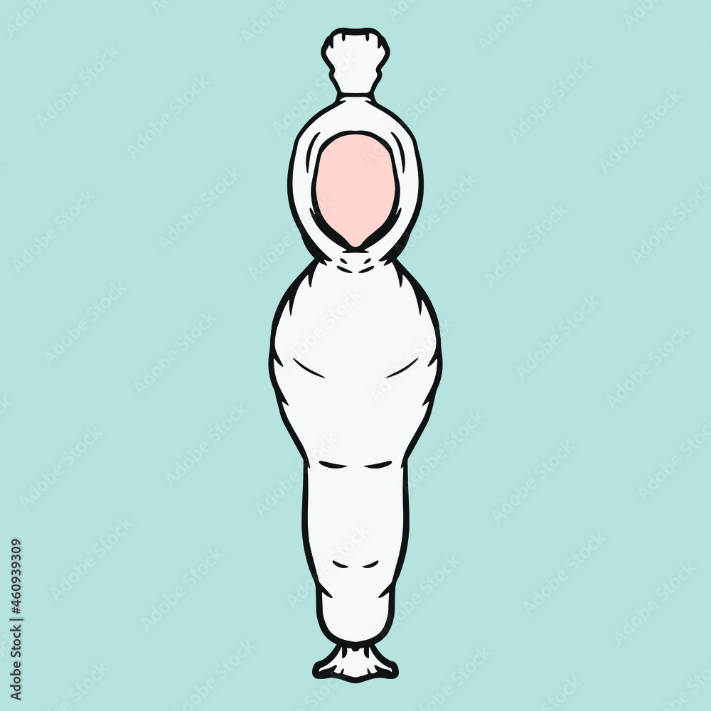 Pocong is a kind of ghost in the form of a bolster, this kind of ghost ...