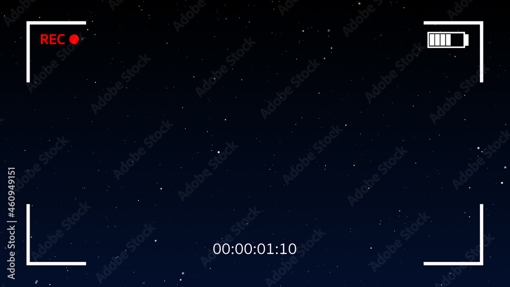 shinny stars animation on sky background. Graphic overlay effect with ...