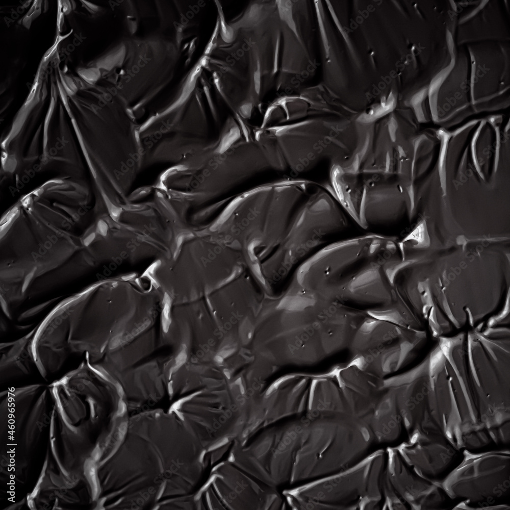 Black cream texture background, cosmetic product and makeup backdrop ...