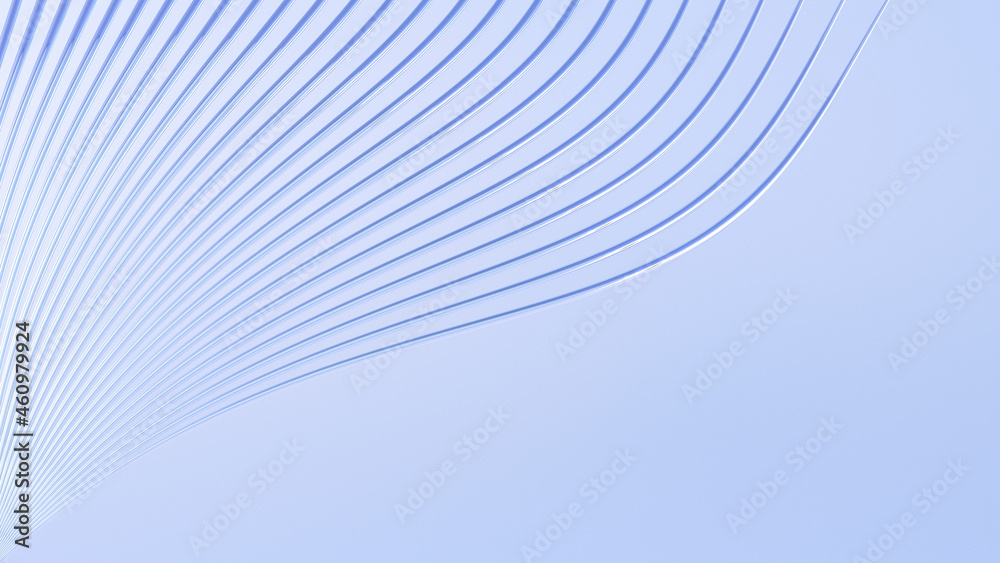 Feathering lines on light blue Stock Photo | Adobe Stock