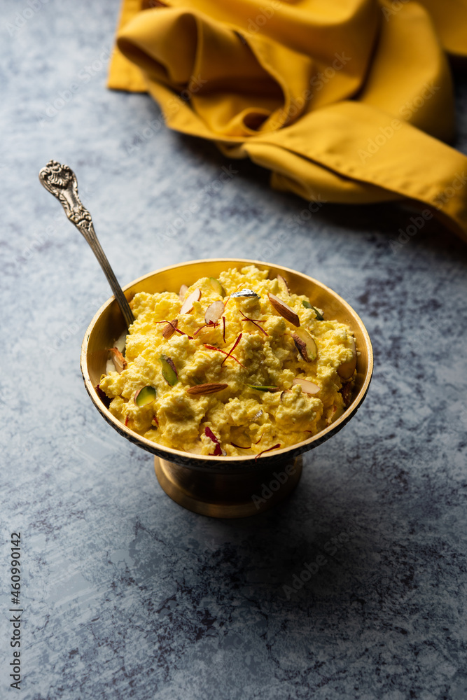 Kalakand sweet from India Stock Photo | Adobe Stock