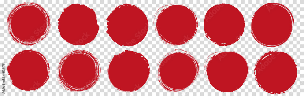 Transparent Stamp Round