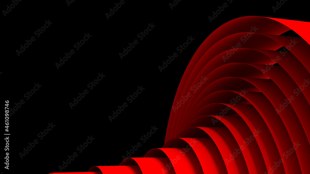 abstract line 3d shape , background illustration indeterminate shape ...