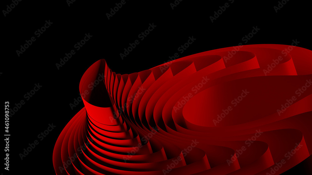 abstract line 3d shape , background illustration indeterminate shape ...