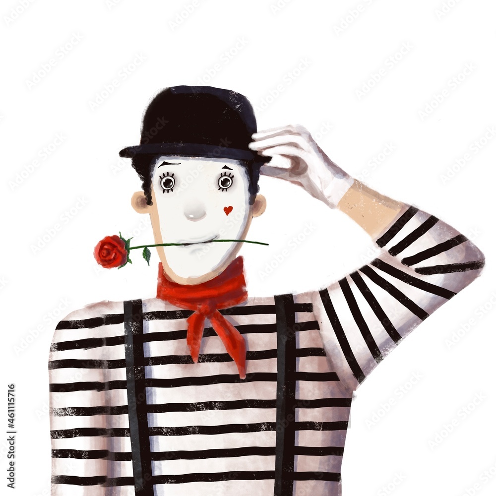 Mime Clipart
